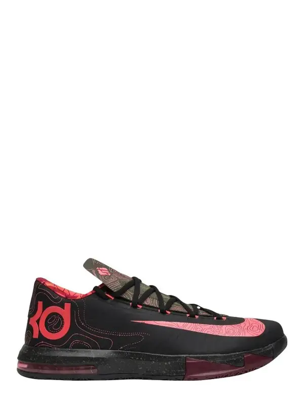 Nike Kd 6 "meteorology" Athletic Sneakers - Black