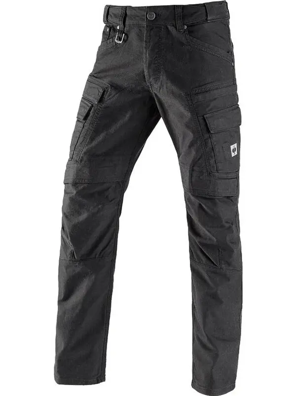 STRAUSS Cargo Work Pants E.s.vintage - Black