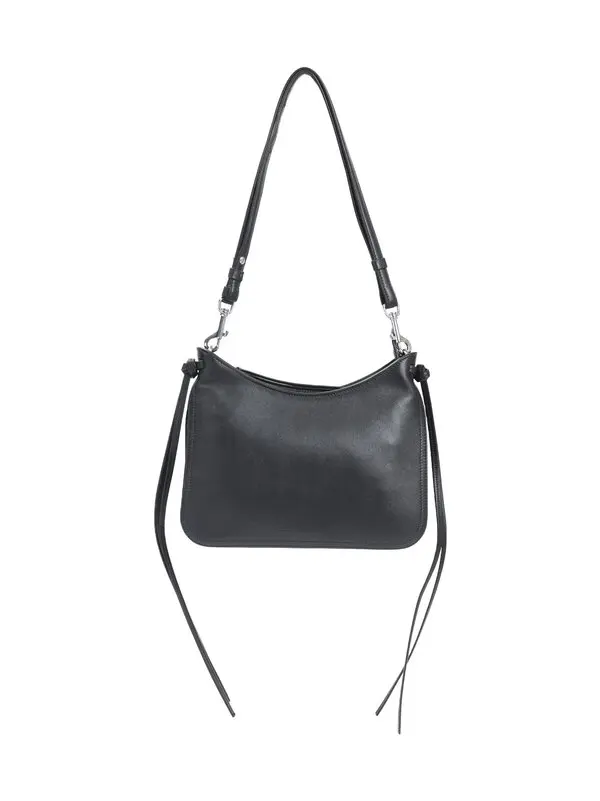 Phoebe Philo Gig Small Leather Shoulder Bag - Black