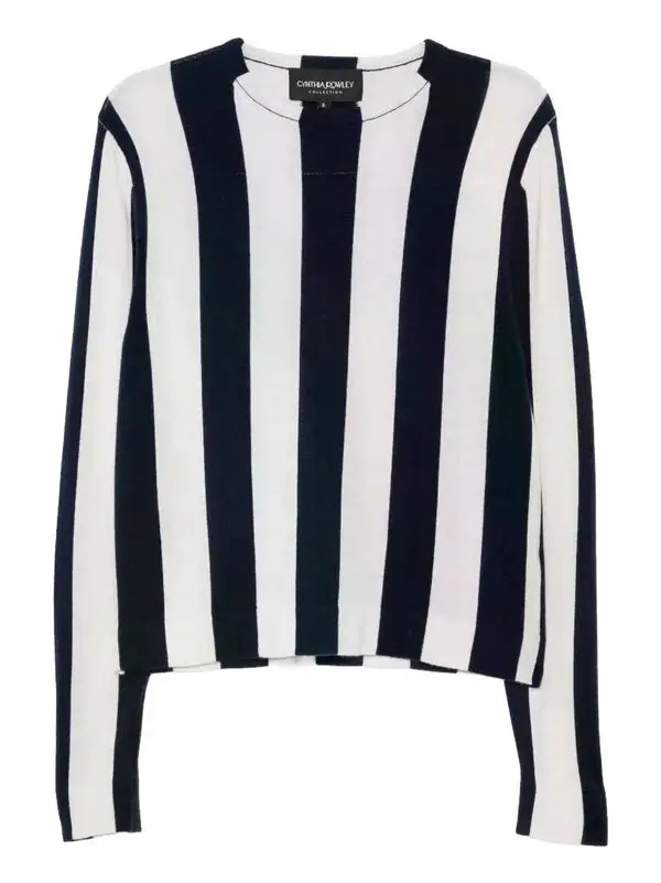 Cynthia Rowley Sideline Striped Sweater - Blue