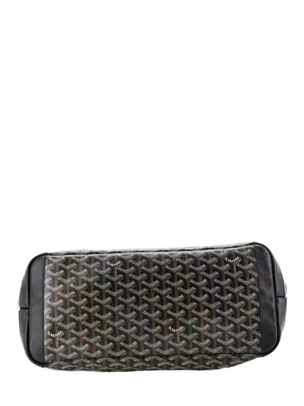 Goyard Artois Tote Coated Canvas Mm Shoulder Bag - Black