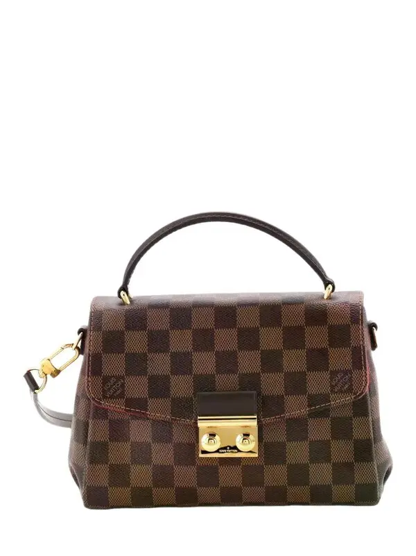 LOUIS VUITTON Croisette Handbag Damier Ebene - Brown