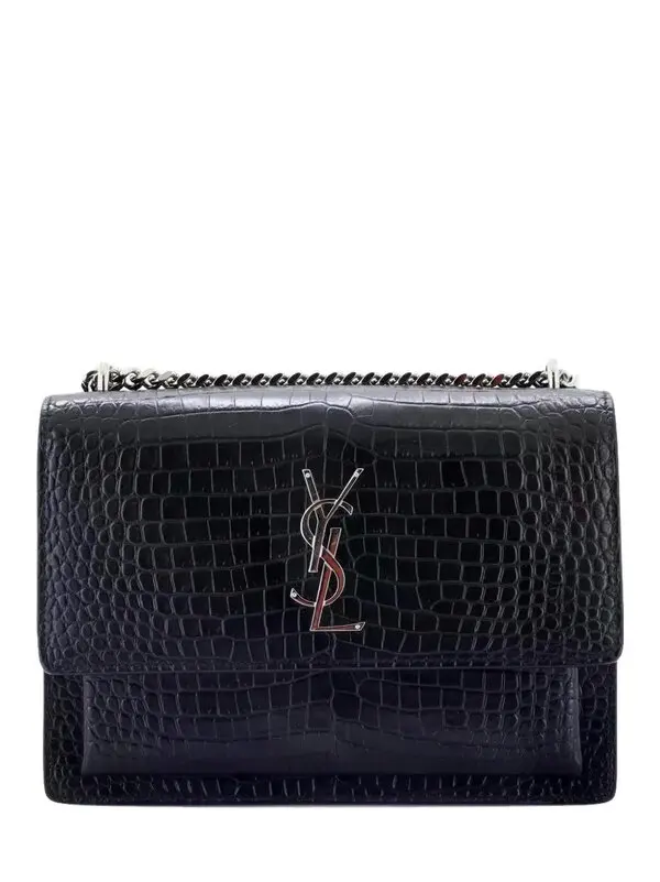 Saint Laurent Medium Sunset Bag - Black
