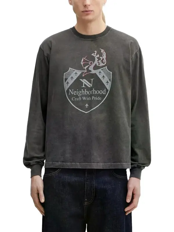 NEIGHBORHOOD Long-sleeve Graphic T-shirt - Grey