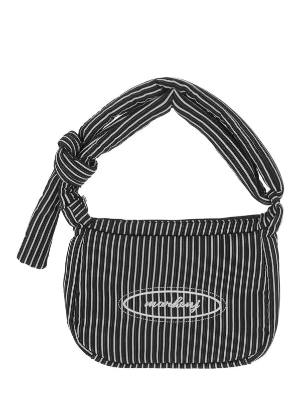 MARHEN.J Maro Merry Rayon Shoulder Bag - Black