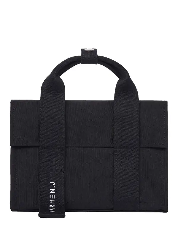 MARHEN.J Roy Nano Canvas Tote Bag - Black