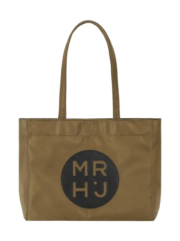 MARHEN.J Neutrals Bono Bag - Green/yellow