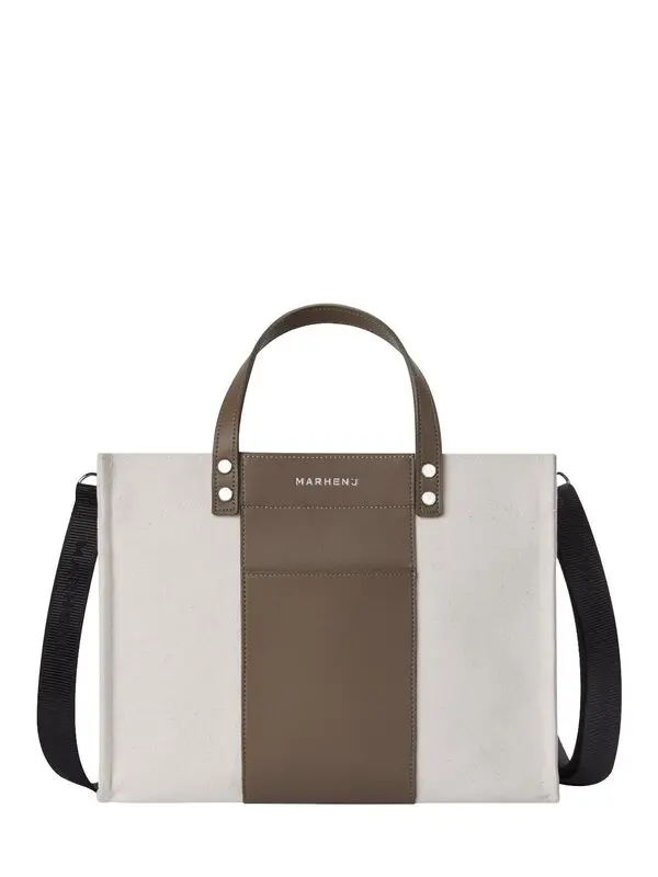 MARHEN.J Canvas Shoulder Bag - Grey