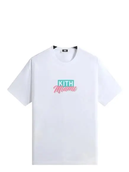 Kith Miami Classic Logo Tee Shirt - Multicolor
