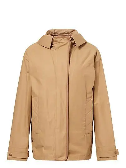 Moncler Chocard 3-in-1 Canvas-down Jacket - Brown