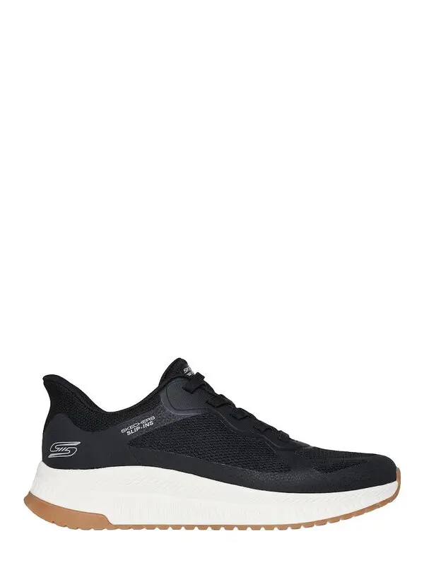 Sketchers Slip-ins Bobs Sport Squad Chaos 4 Gum Sneakers - Black