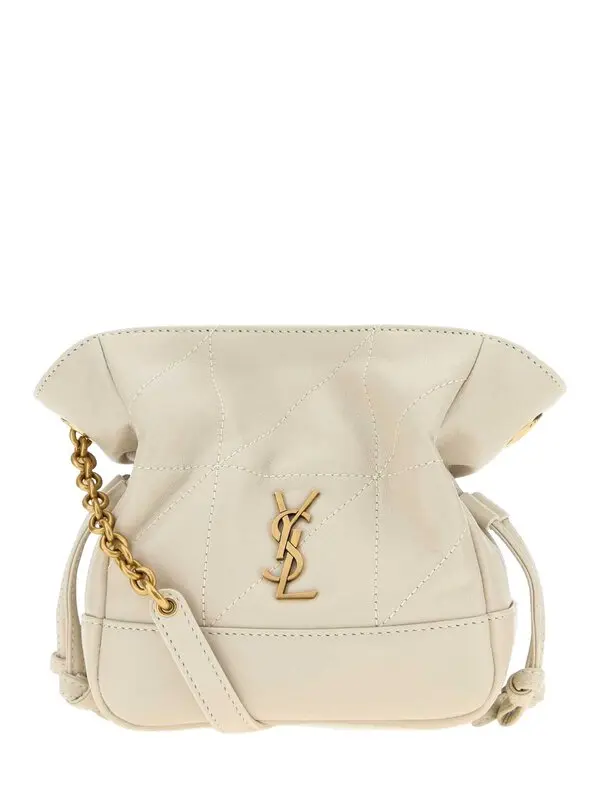 Saint Laurent Mini Jamie Bucket Bag - Brown