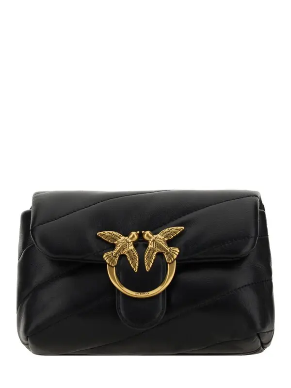 Pinko Love Baby Shoulder Bag - Black