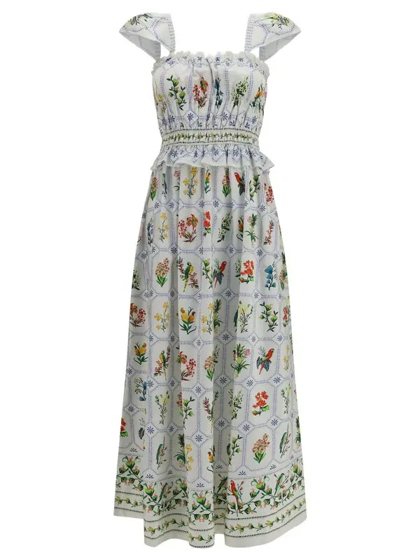Farm Rio Floral Print Maxi Dress - Multicolour