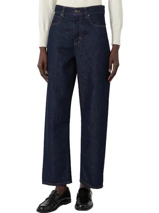 Max Mara Straight Leg Jeans - Navy