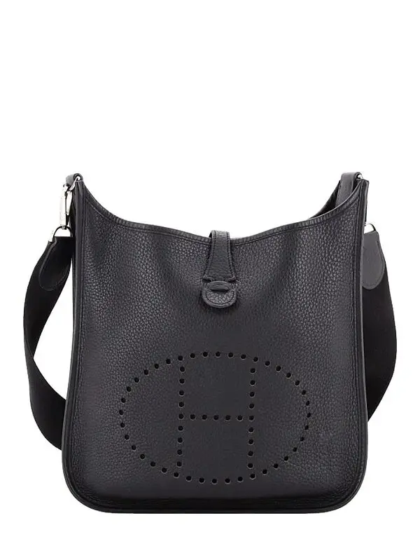 Hermès Pm Evelyne Bag Gen I Clemence - Black