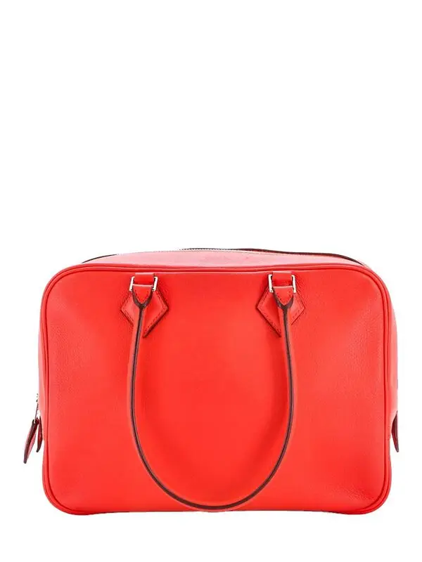 Hermès 28 Plume Bag Evercolor - Red