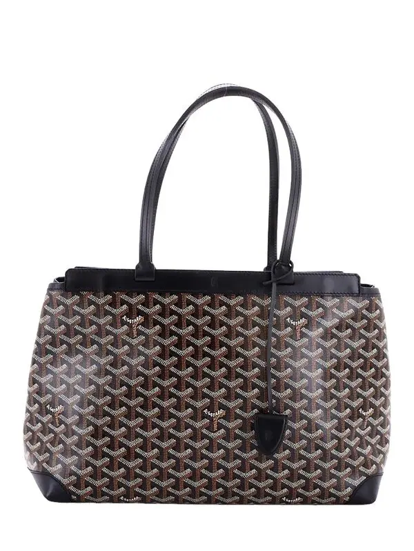 Goyard Pm Bellechasse Bag Coated Canvas - Black