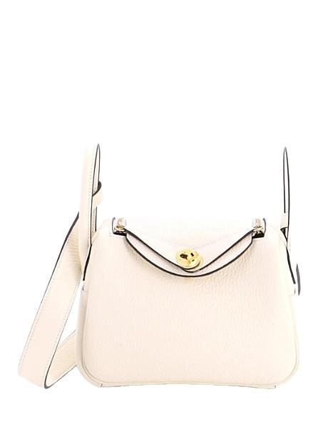 Hermès Lindy Bag Clemence - Neutral