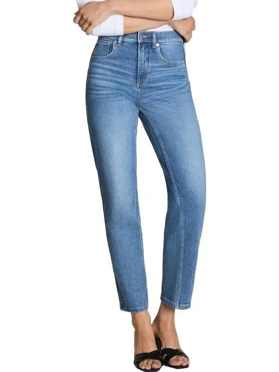 Spanx Authentic 360 High Waist Straight Leg Jeans - Elysian