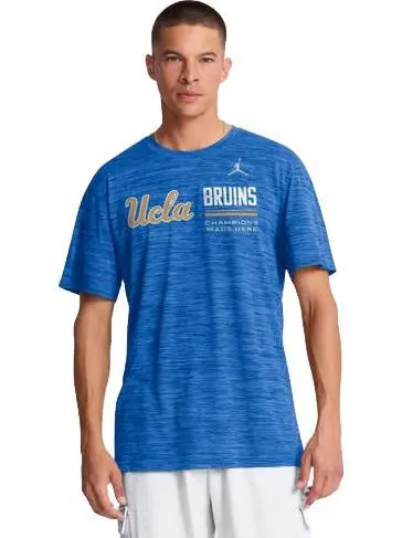 JORDAN BRAND Ucla Bruins Sideline Velocity Dri-fit T-shirt - Blue