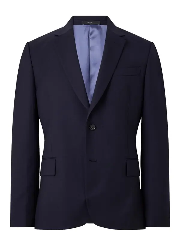 Paul Smith Wool-twill Suit Jacket - Blue