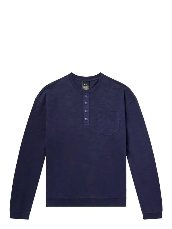 FRIZMWORKS Cotton-jersey T-shirt - Blue