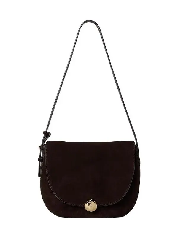 Madewell The Dakota Saddle Bag - Brown