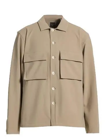 XACUS Light Polyamide And Elastane Overshirt - Grey