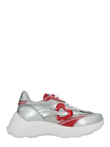 Moschino Chunky Metallic Sneakers - Silver