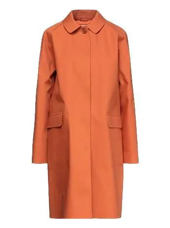 Aspesi Cotton, Polyester, Polyurethane Overcoat & Trench Coat - Red