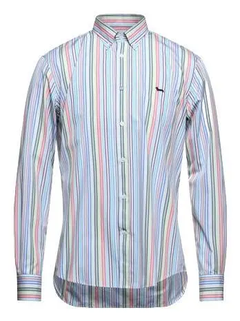 HARMONT & BLAINE Shirt Sky Size Cotton - Blue