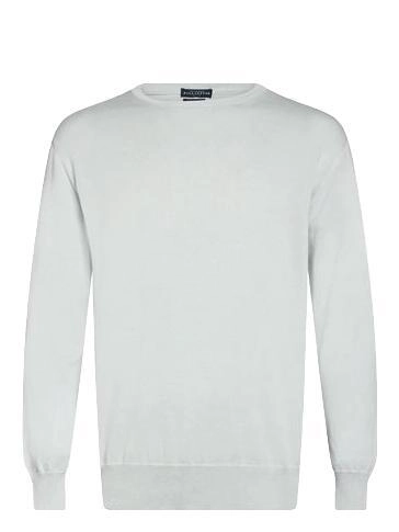 BALLANTYNE Cotton Crewneck Sweater - Blue