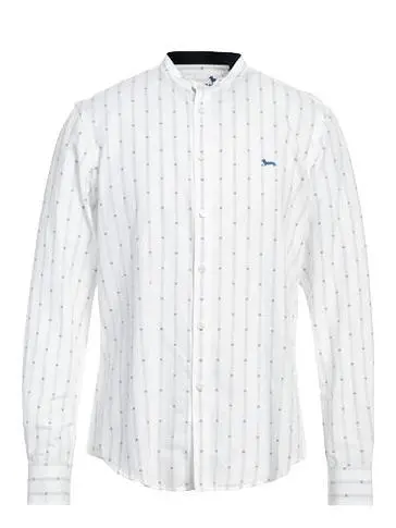HARMONT & BLAINE Shirt Size Linen - White