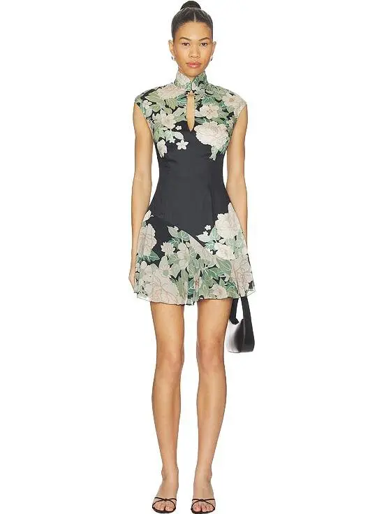 SAU LEE Lili Dress - Black