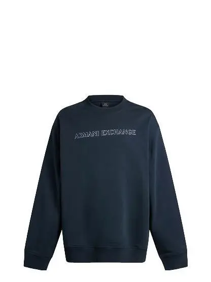 Armani Exchange Crewneck Sweatshirt - Navy