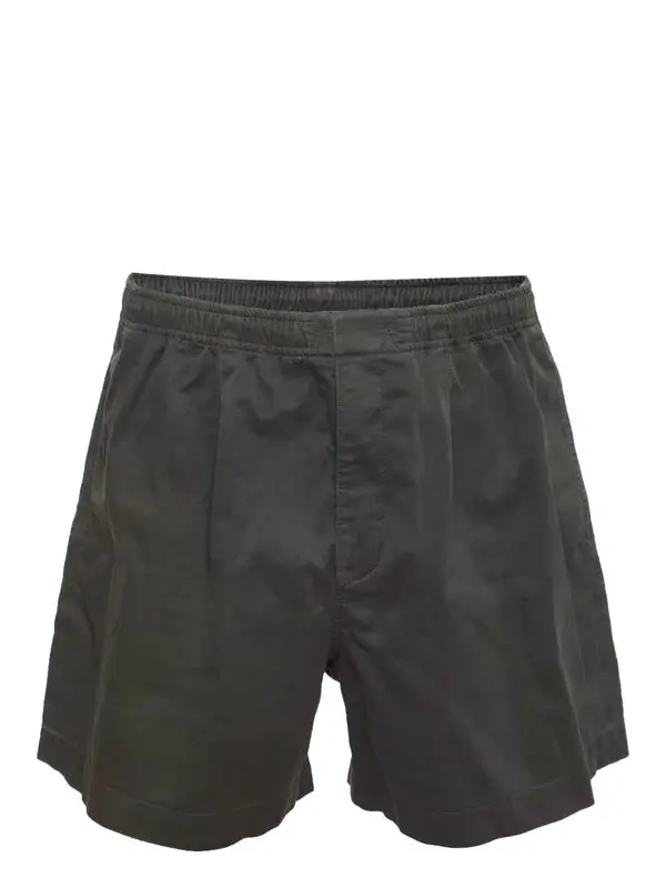 Hermès Pleated Elasticated Waist Shorts - Grey