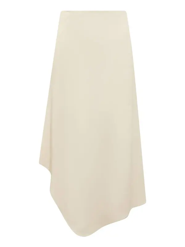 CALCATERRA Wave Mini Skirt - Ecru