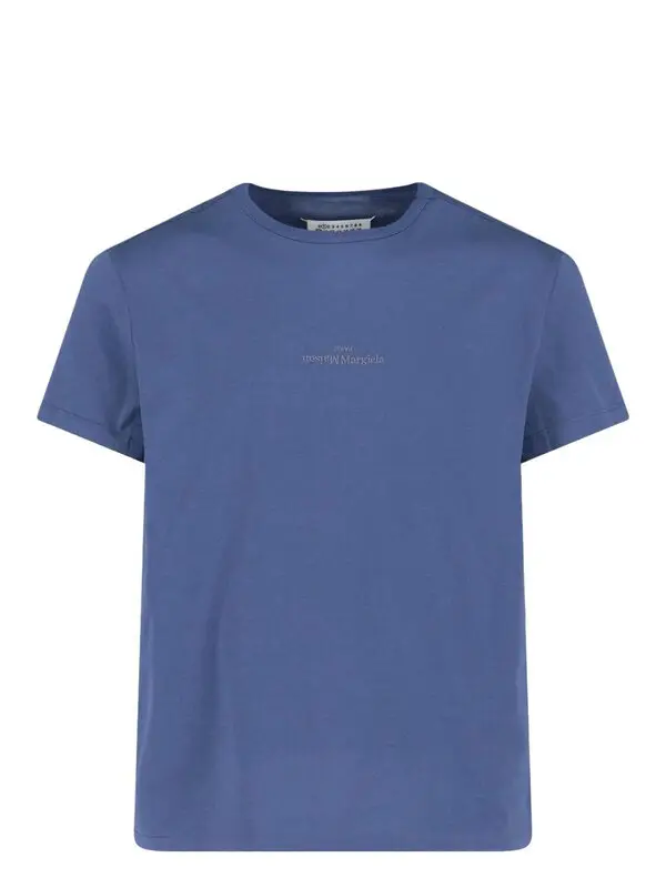 MAISON MARGIELA Classic Cotton T-shirt For Spring/summer 2026 - Blue