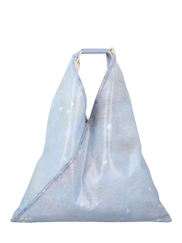 MAISON MARGIELA Triangular Tote Bag - Blue