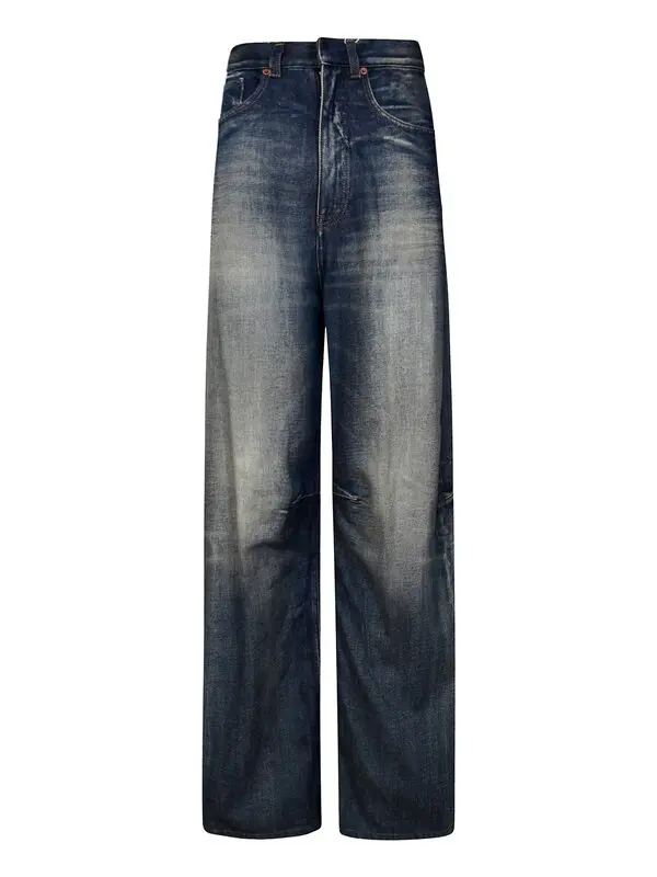 MAISON MARGIELA Straight Leg Jeans - Blu