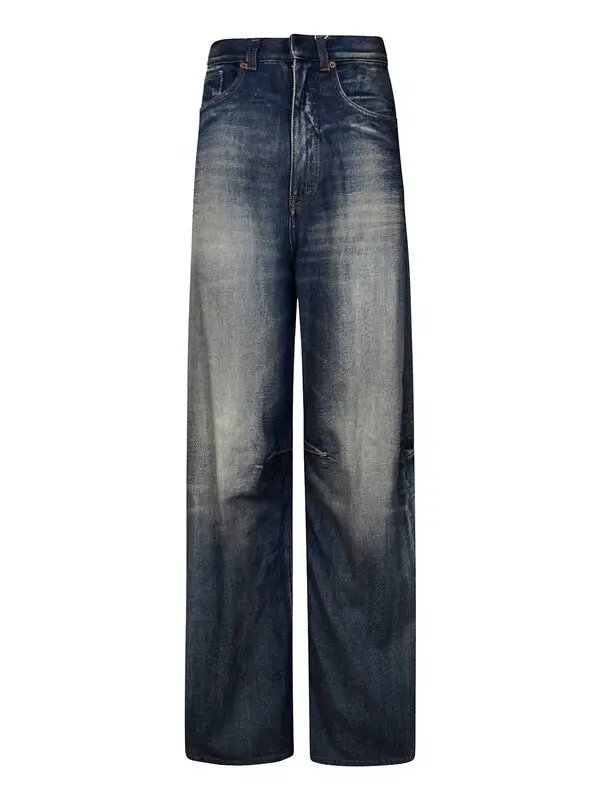 MAISON MARGIELA Straight Leg Jeans - Blu