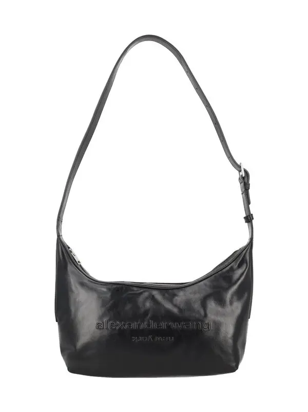 Alexander Wang Mini Leather Shoulder Bag - Black