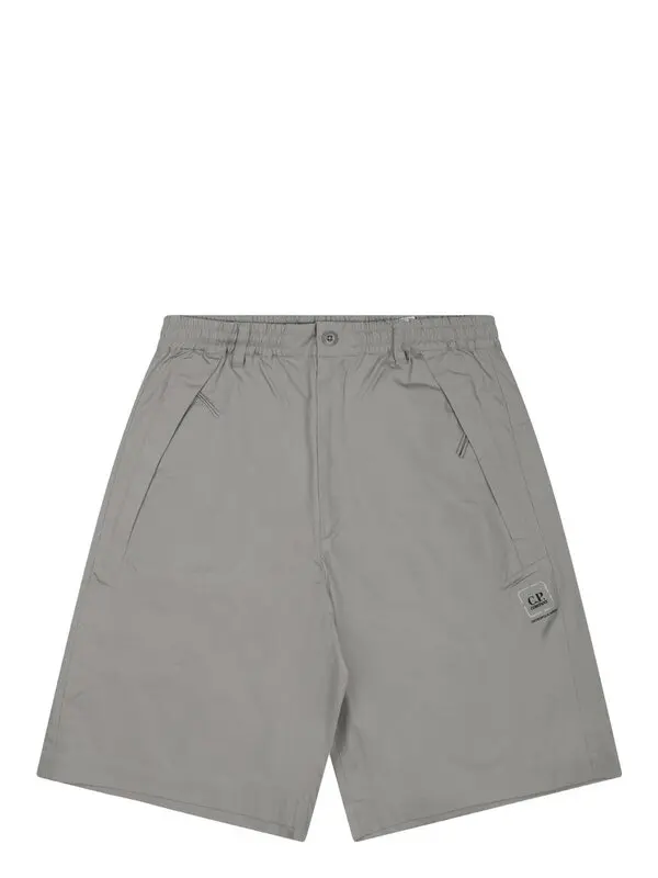 C.P. COMPANY Cargo Shorts With Drawstring Waist - Grey