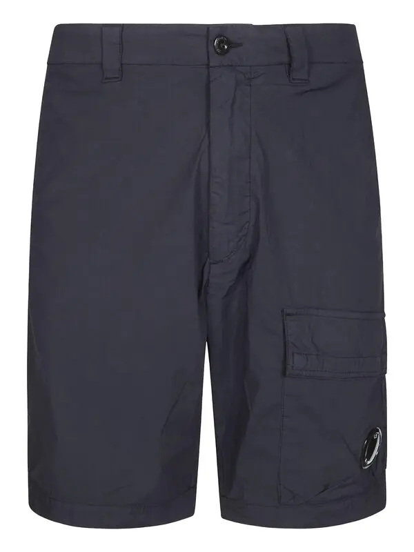 C.P. COMPANY Bermuda Cargo Shorts - Blu