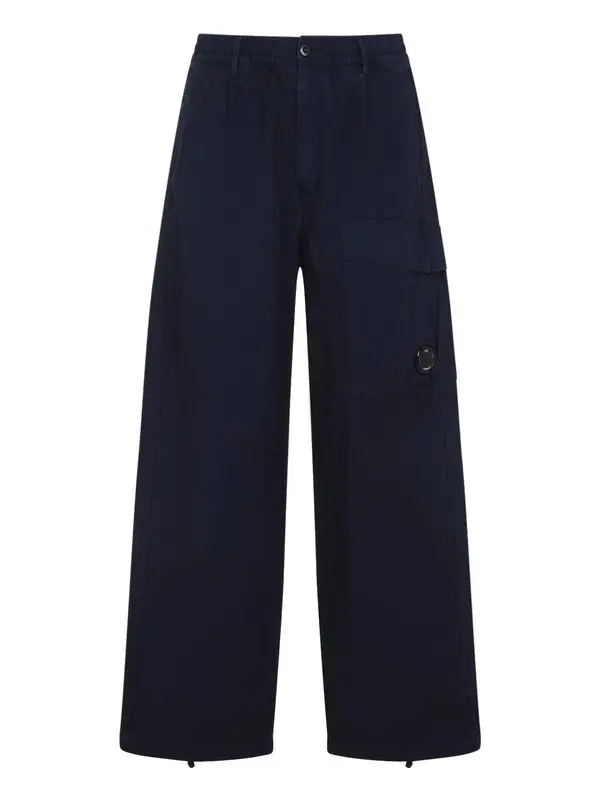 C.P. COMPANY Micro-reps Boxy Cargo Pants - Blue