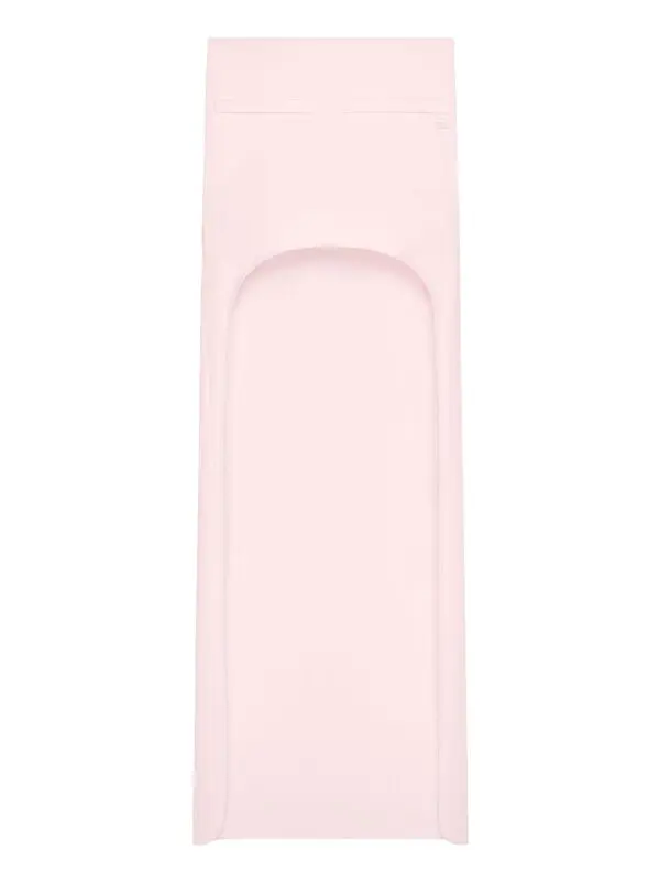 COURREGES Logo Detail Flap Pocket Mini Skirt - Pink