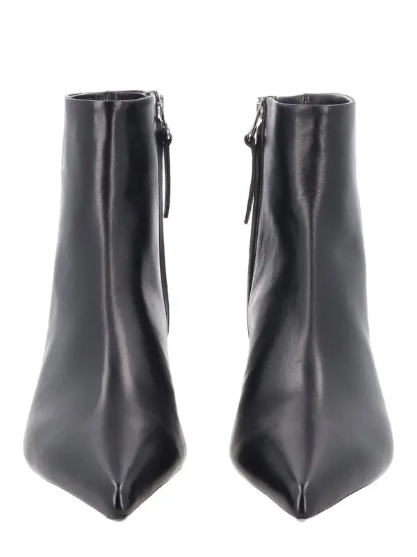 AeydĒ Sofie Leather Ankle Boots - Black