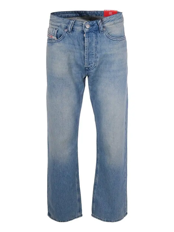 DIESEL® Classic Fit Denim Jeans - Blu