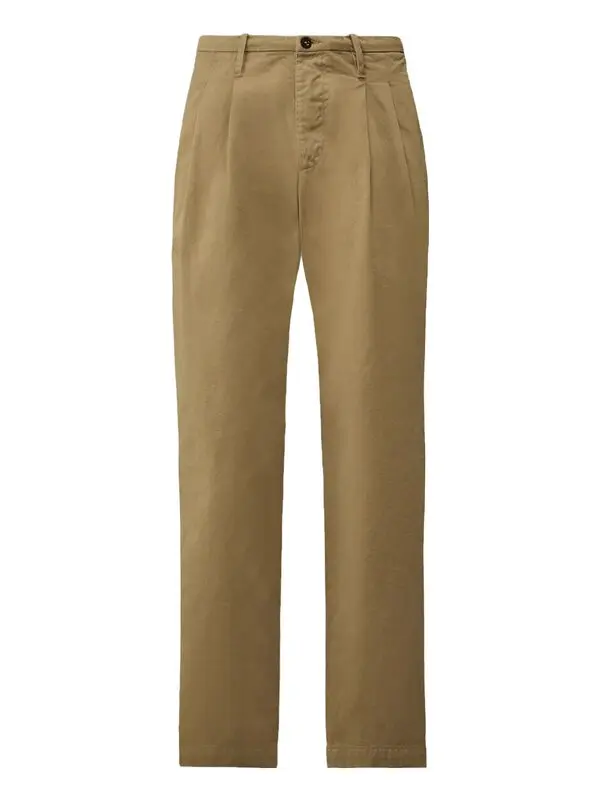 C.P. COMPANY Loose Fit Pleated Trousers - Anphora